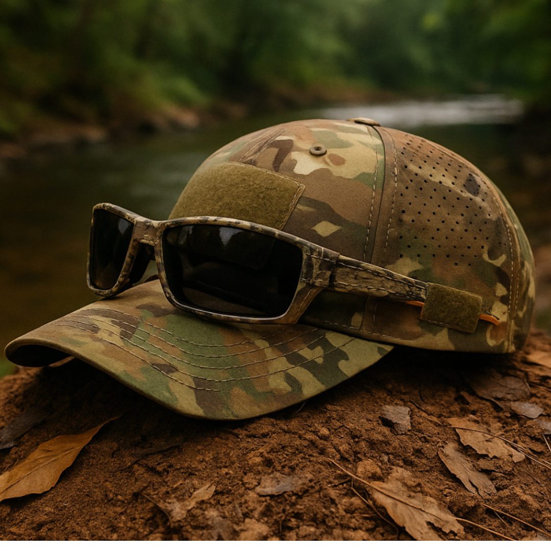 Vanguard – Tactical Cap And Sunglasses – Moore-Oakland