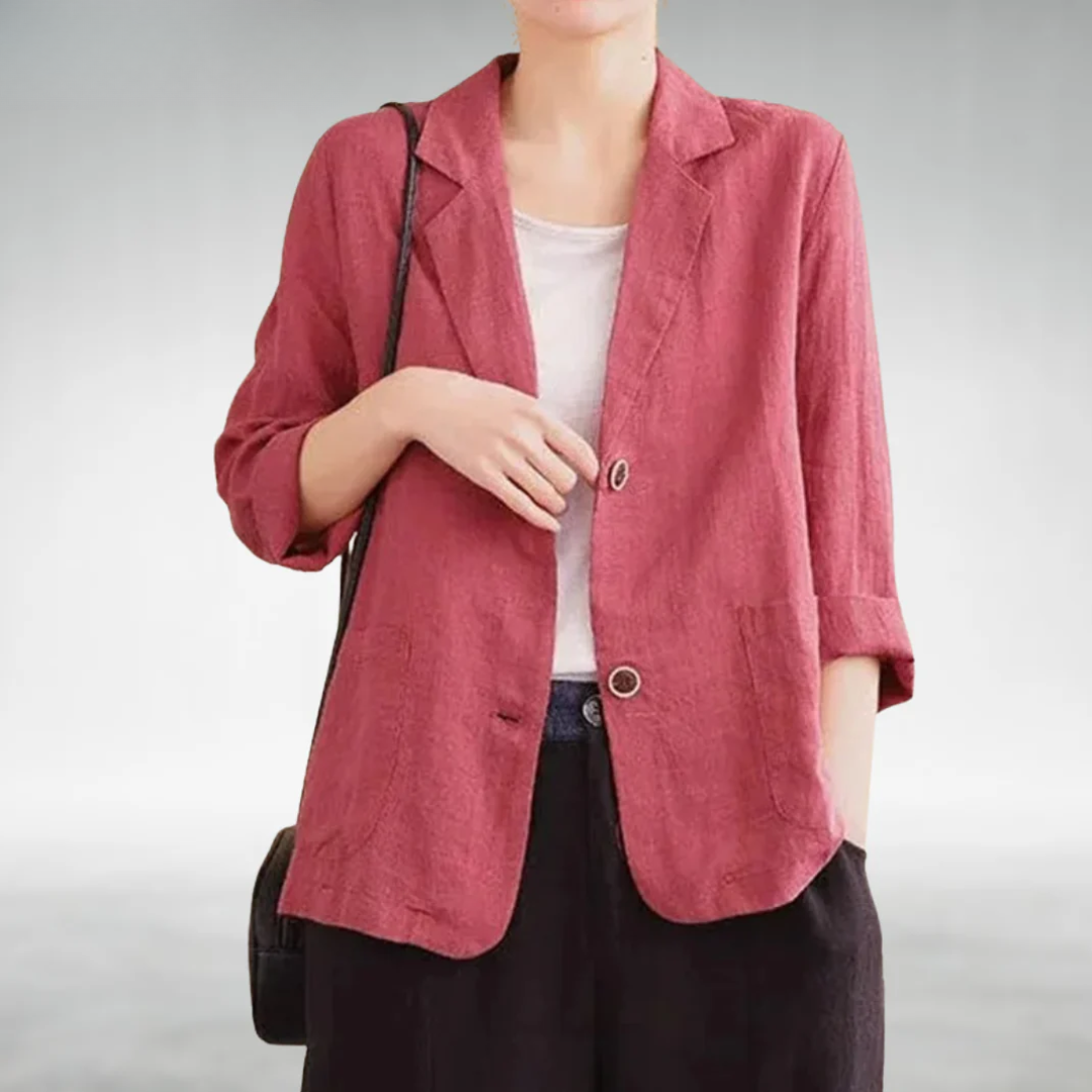 Lorraine - Casual Chic Blazer – Moore-Oakland